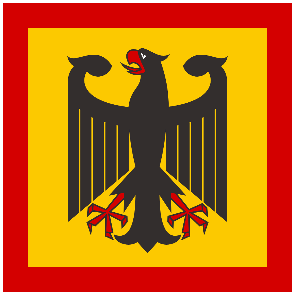 Flag of the President of Germany by nervousnullptr