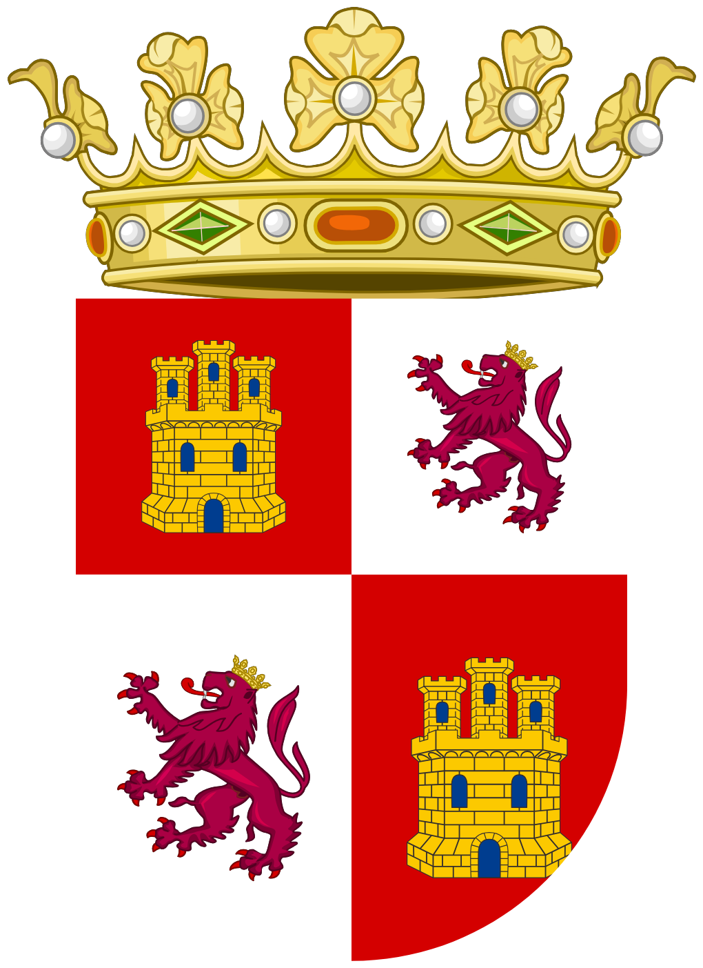 Escudo del Reino de Castilla y León by ngch